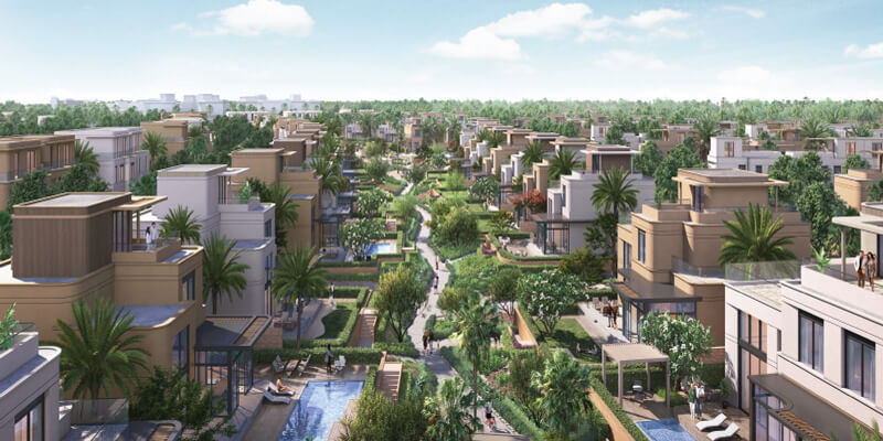 Crescent Walk New Cairo Compound | Marakez Developments